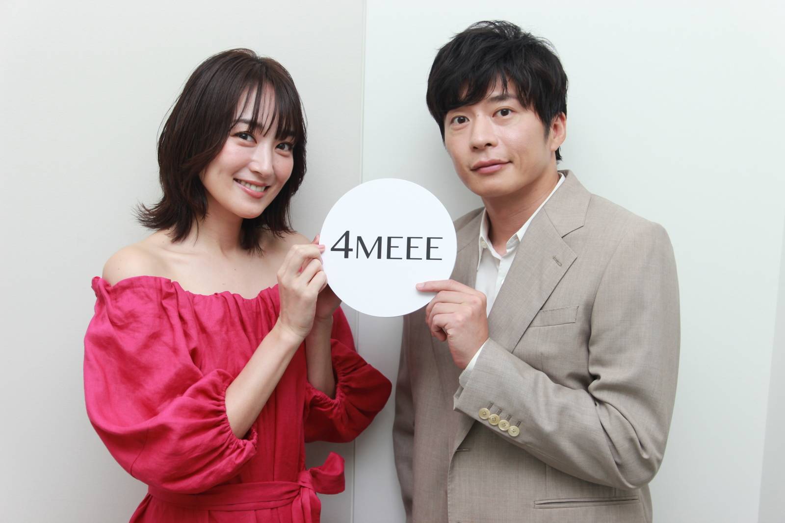 【田中圭×高梨臨】MCとして再共演が決定！もしAIで何でもできるなら？ | 4MEEE