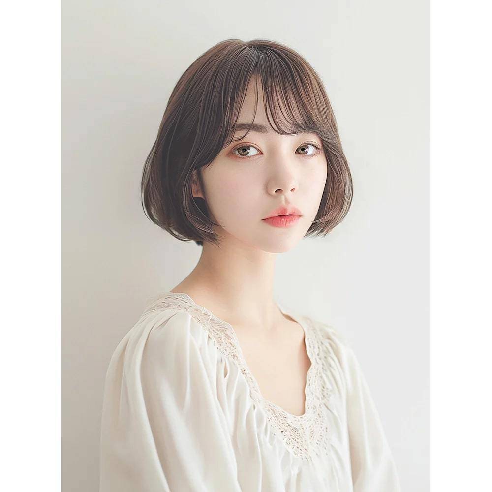 垢抜けて見える！大人可愛い前髪ありボブ5選〜2025年9月編〜 | 4MEEE